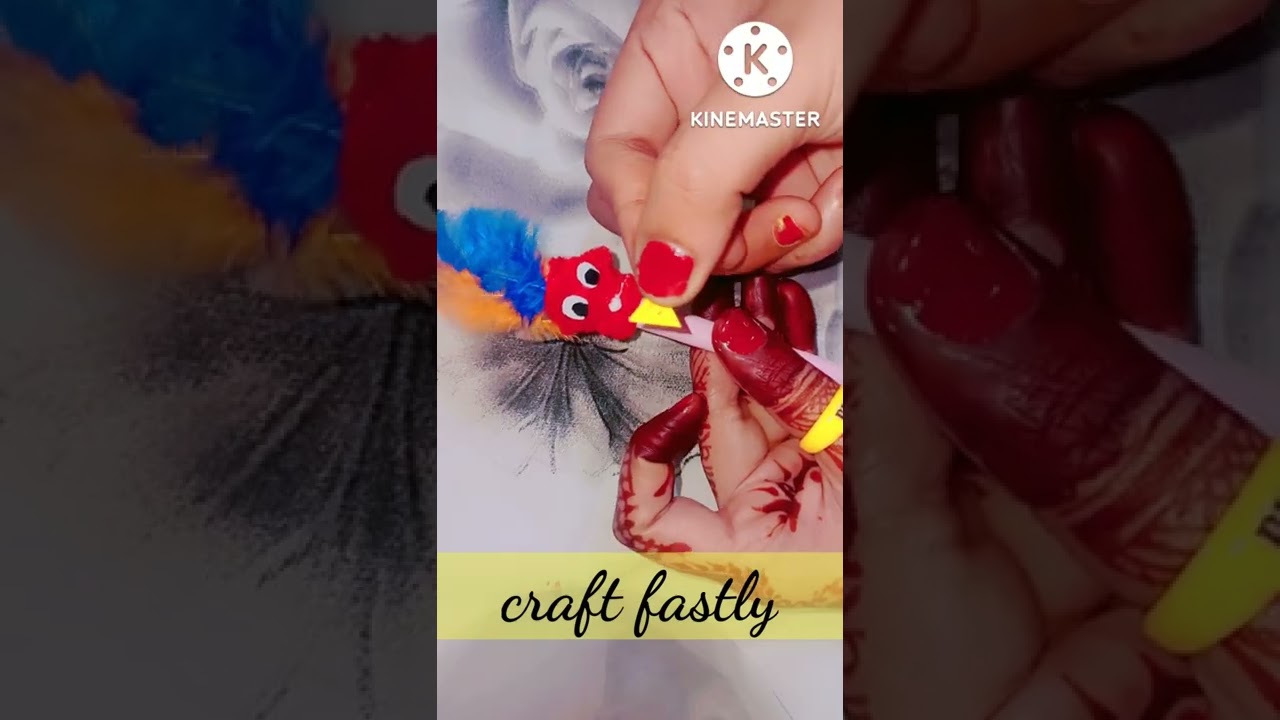 Easy pencil topper @Tonni art and craft#penciltopper @Tonni Cute Idea ...