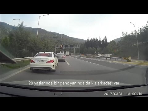 TRAFİK | mercedes CLA ile kısa süren yarış:)