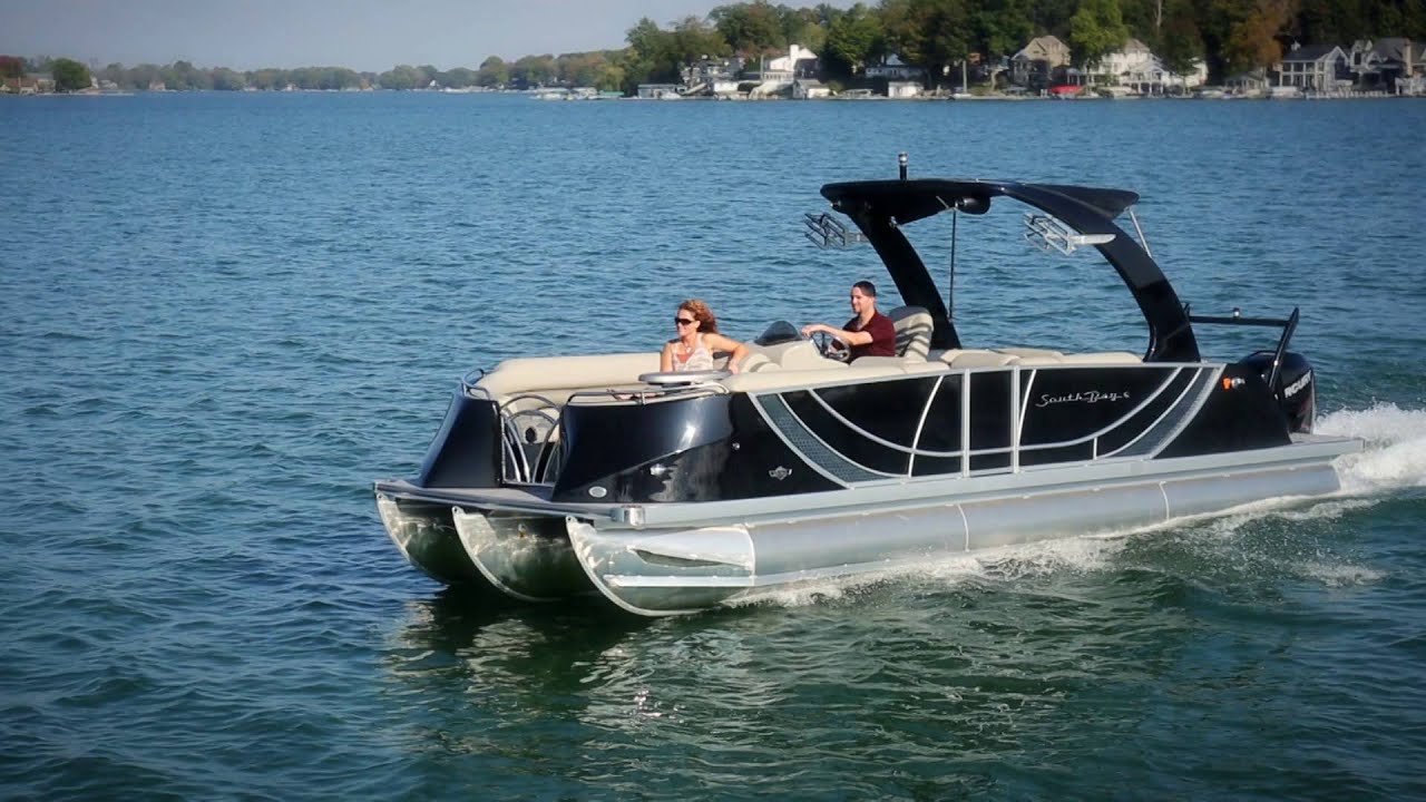 2016 South Bay Pontoons - YouTube
