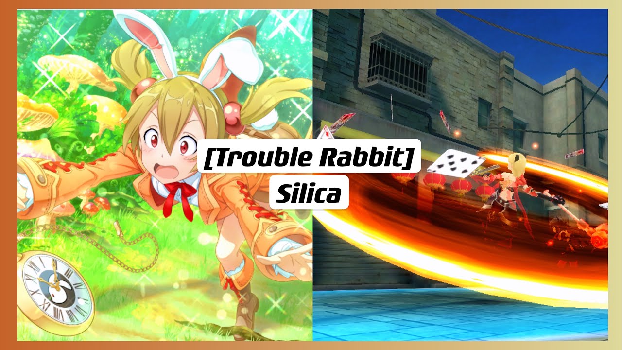 【SAOIF】[Trouble Rabbit] Silica (Fire | Blunt | All Foes) Skill ...