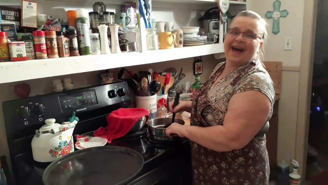 Appalachian cooking with Brenda home made pizza pie . [ COVIC edition ...
