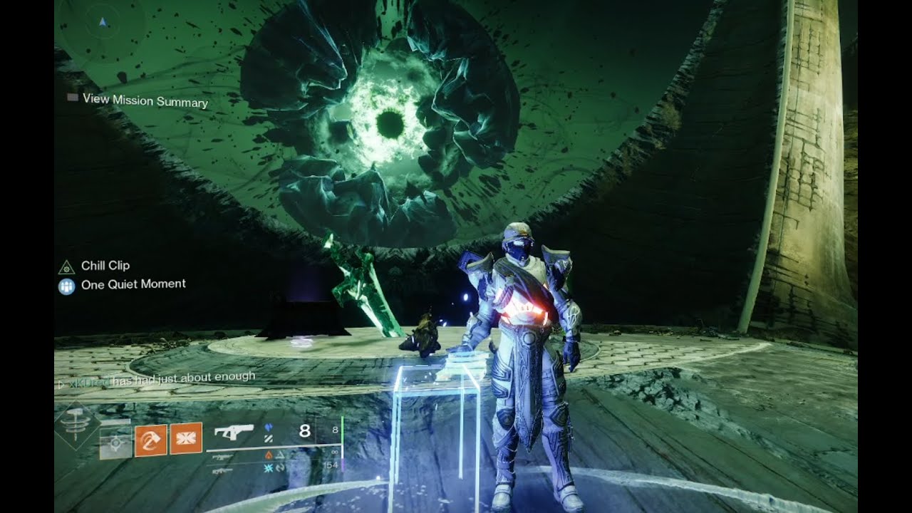 Destiny 2 - Master Crota Solo Clear (Solar Titan Finisher Cheese) - YouTube