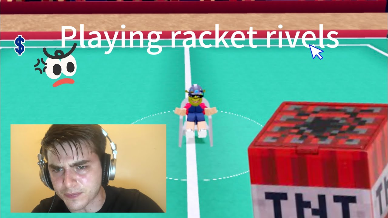 Playing racket rivels😭 - YouTube