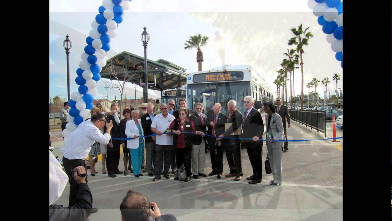 Perris Station Transit Center - Metrolink 91 Line - YouTube