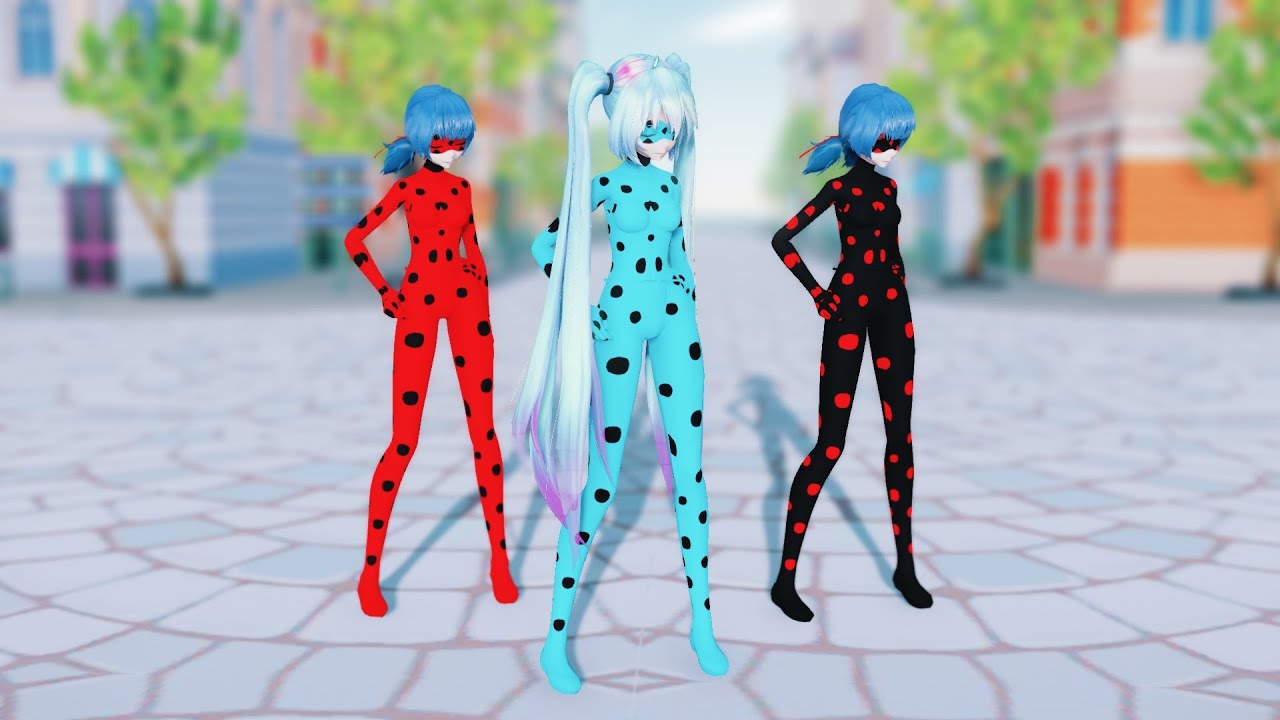 MMD Miraculous Cartoon - On & On - YouTube