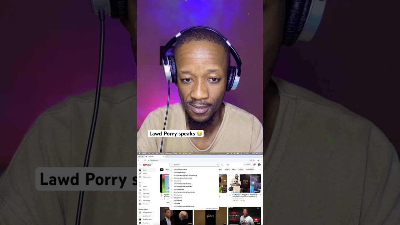 Lawd Porry speaks 😅 - YouTube
