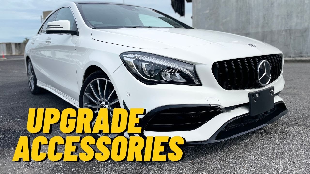 Mercedes Benz CLA W117 Facelift Acessories Upgrade - YouTube