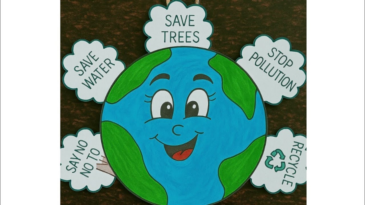 How to Make a Special Craft for World Environment Day|Easy Step-by-Step ...