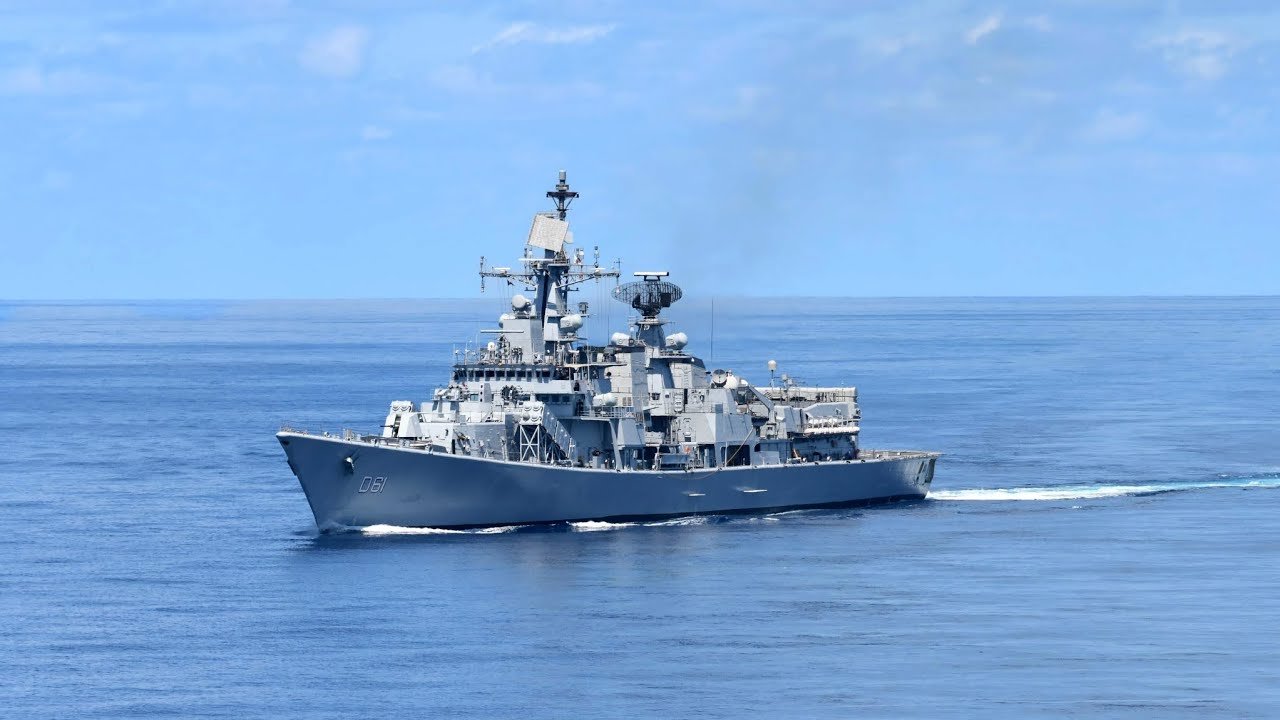 INDIAN NAVY Warship INS DELHI Completes 27 Years of Service to the ...