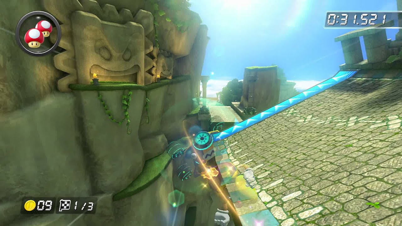 Thwomp Ruins - 1:48.723 - HD★Dεmøη♪ (Mario Kart 8 World Record) - YouTube