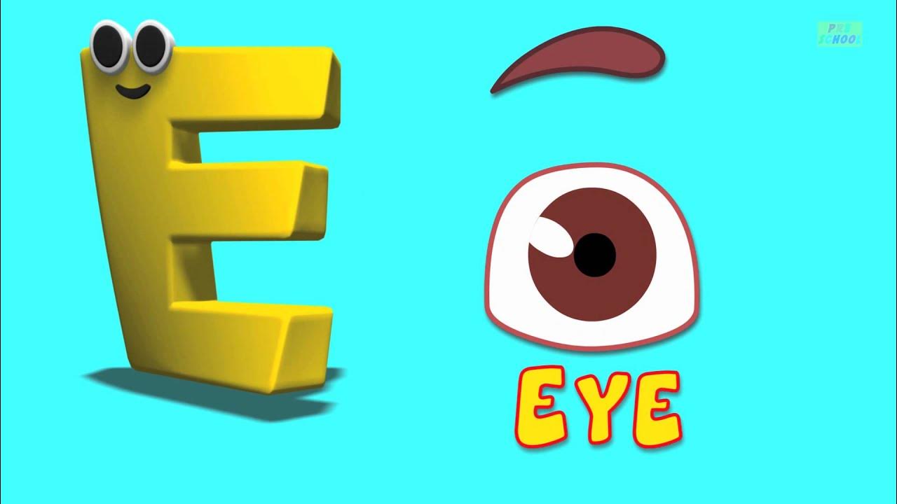 Phonics Letter- E song - YouTube