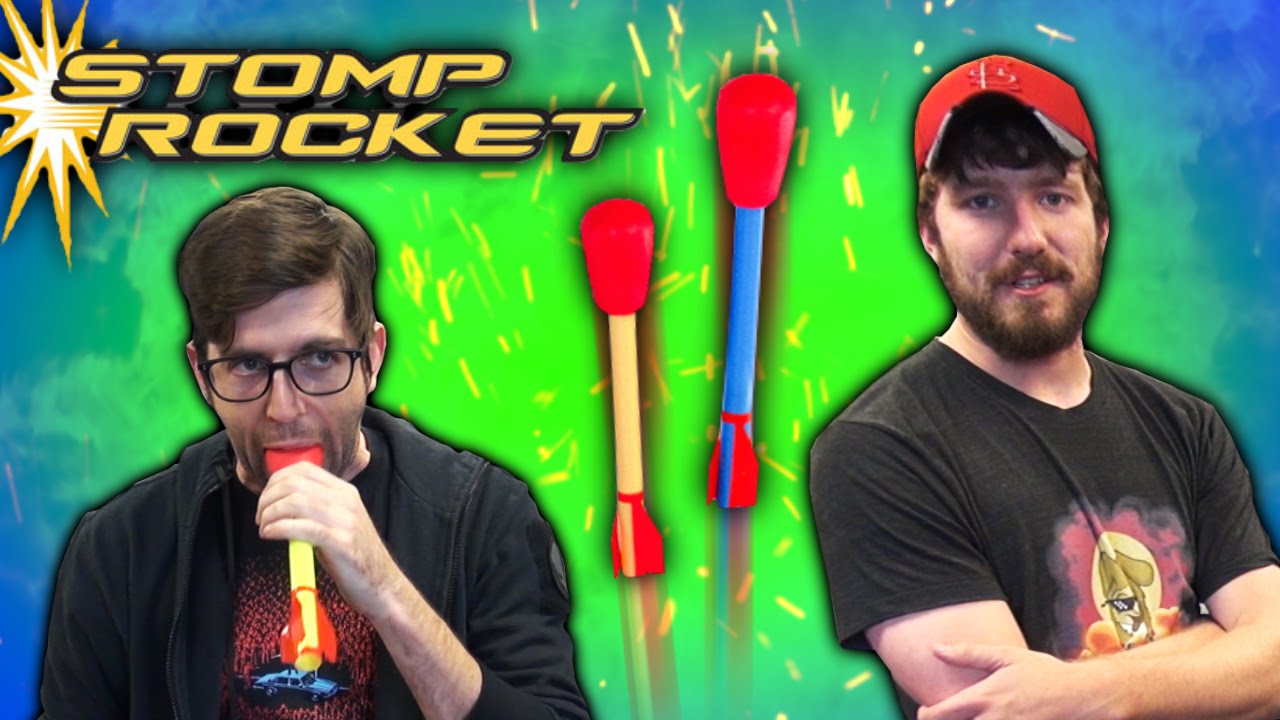 Choking Hazard - Dueling Stomp Rockets | Toy Chest - YouTube