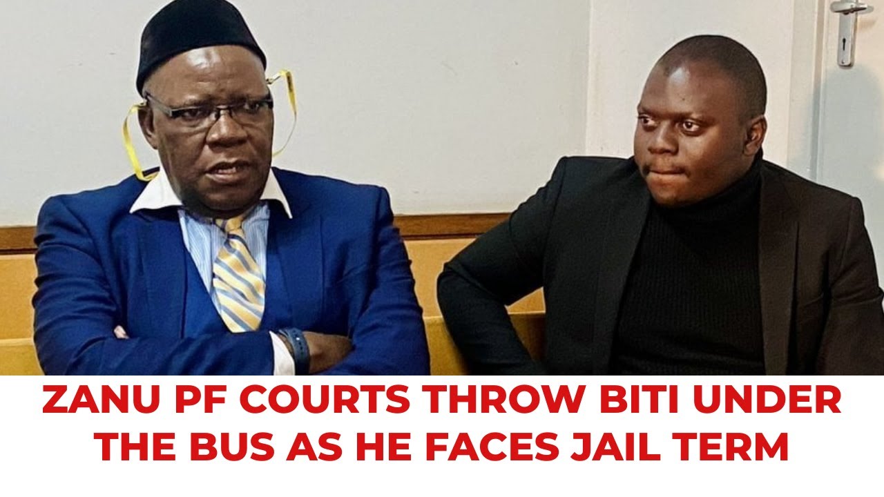 ZANU PF THROWS ALLY TENDAI BITI UNDER THE BUS , FACES JAIL TERM? - YouTube
