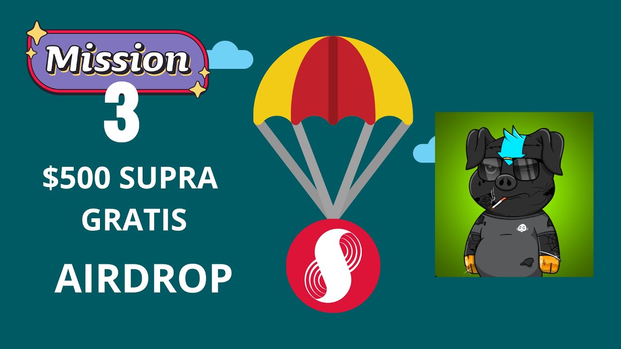 $SUPRA Airdrop misión 3 - YouTube