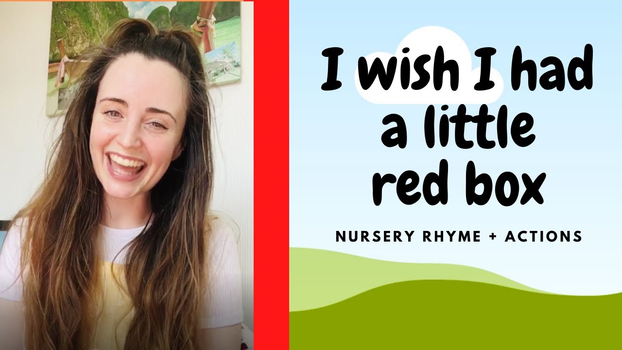 I wish I had a Little Red Box | Nursery Rhyme | with Teacher Jaki - YouTube