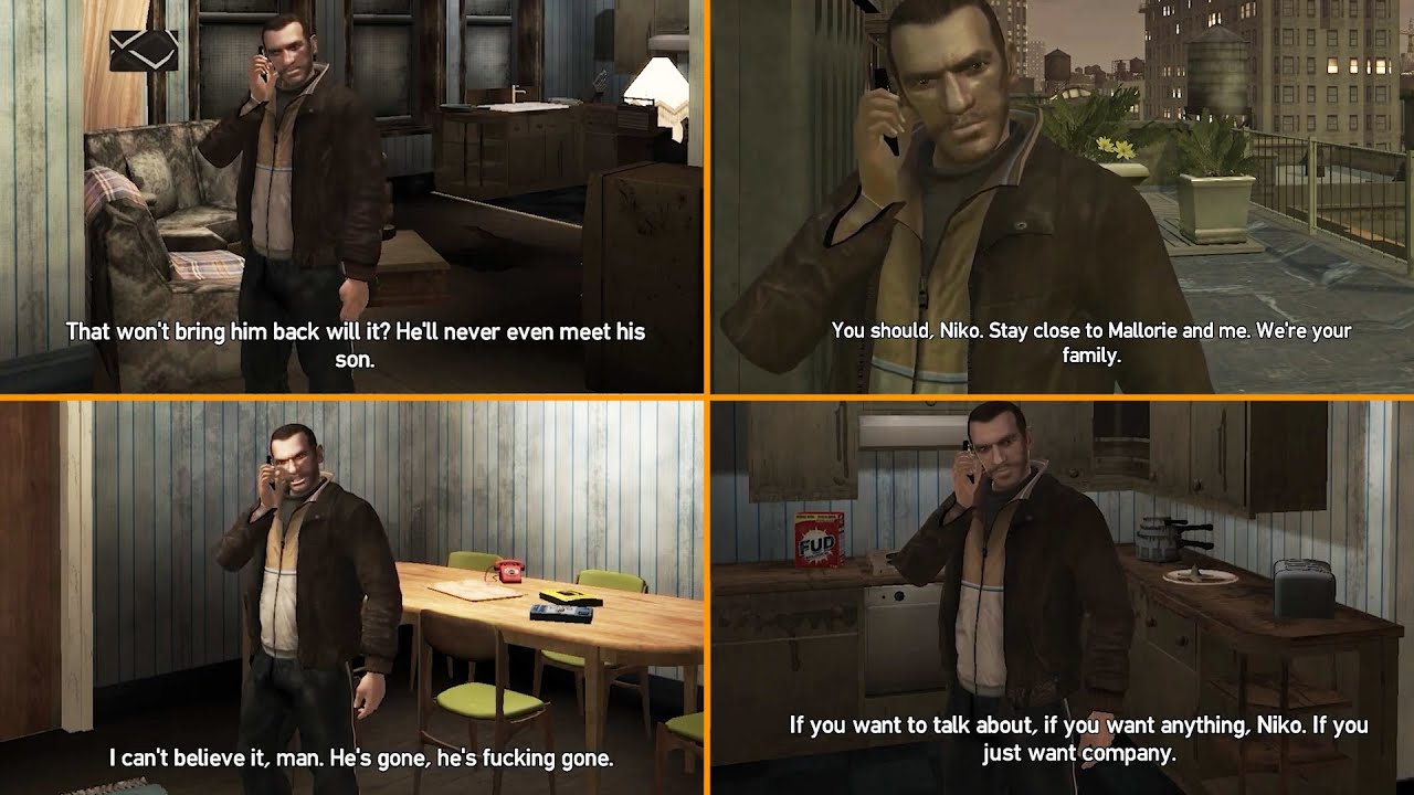 All Unique Phone Calls After Final Missions - GTA IV - YouTube