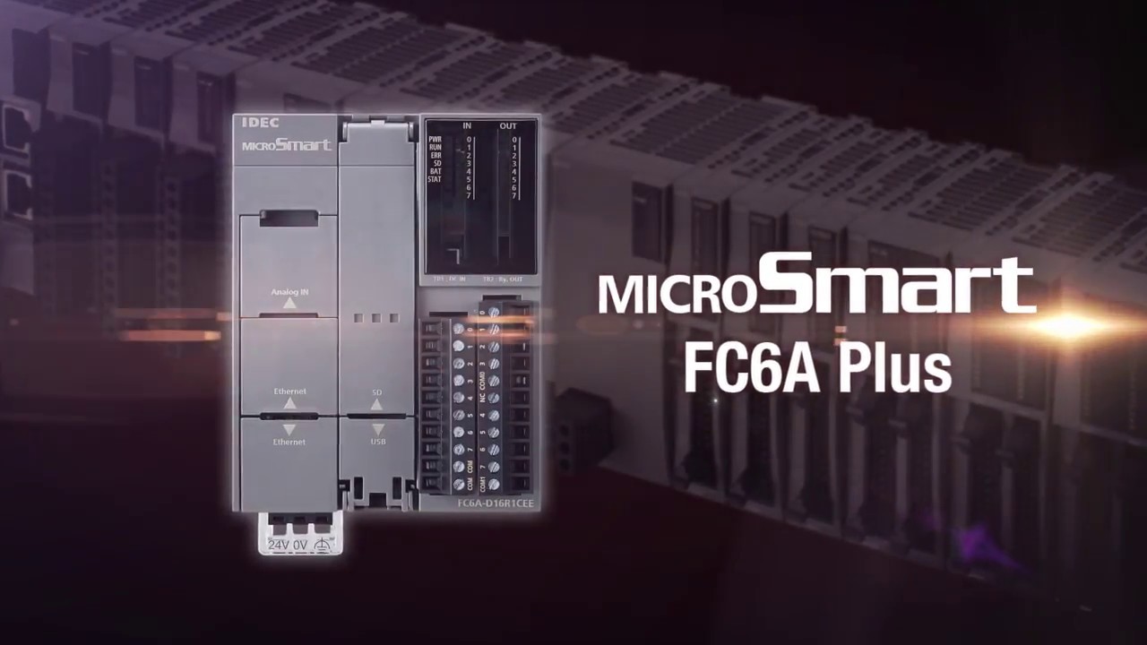 IDEC MicroSmart FC6A PLUS - YouTube