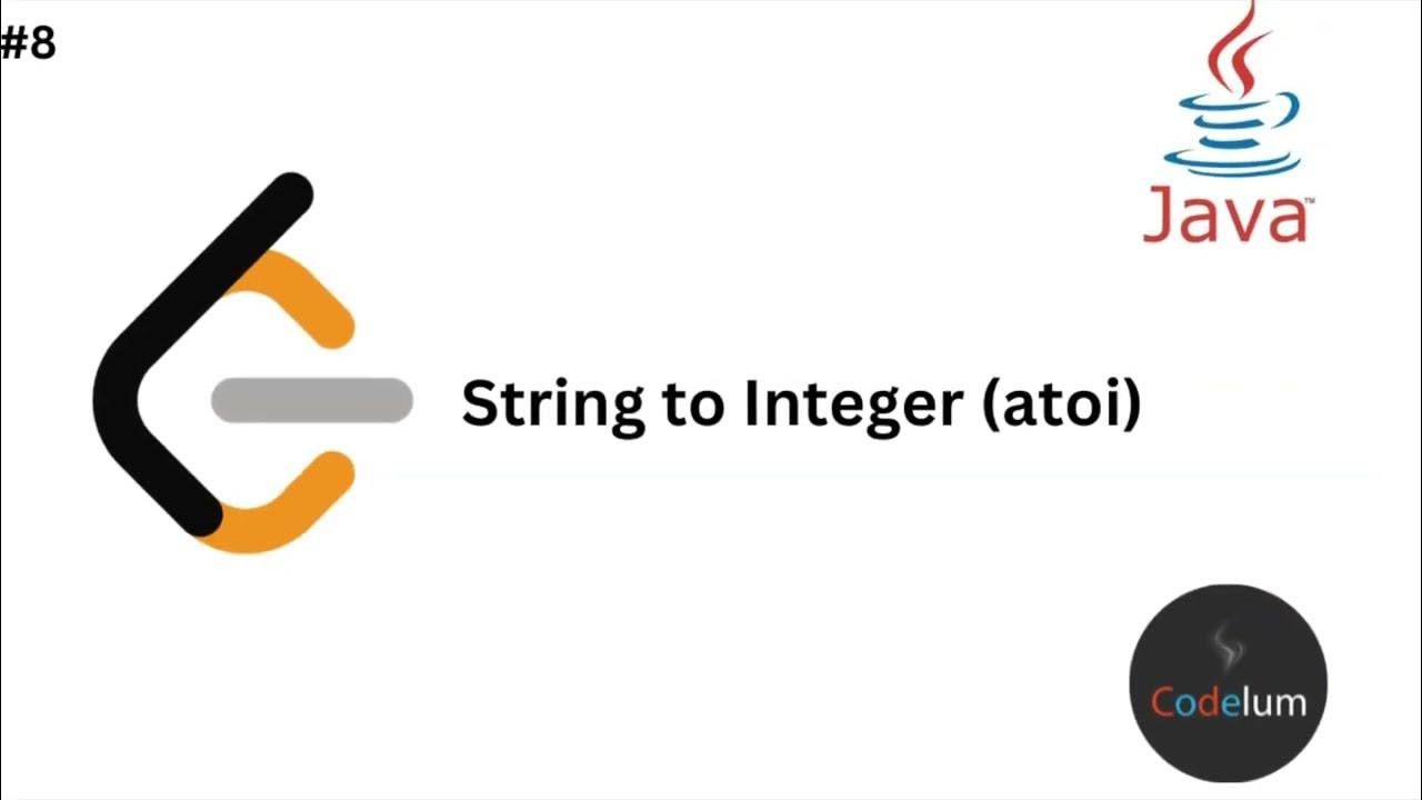 Leetcode String To Integer Atoi Explained Java Youtube 8108