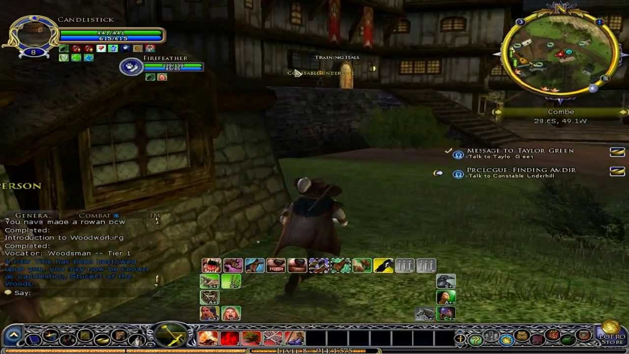 LOTRO Lore-Master Class Walkthrough Part 9: Wolves! - YouTube