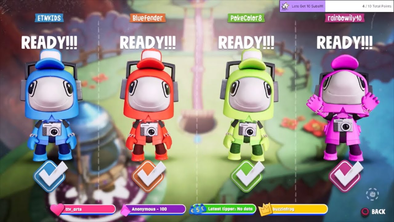 Sackboy: A Big Adventure Colored TOEM Skin PS5 Gameplay | 4-Player Co ...