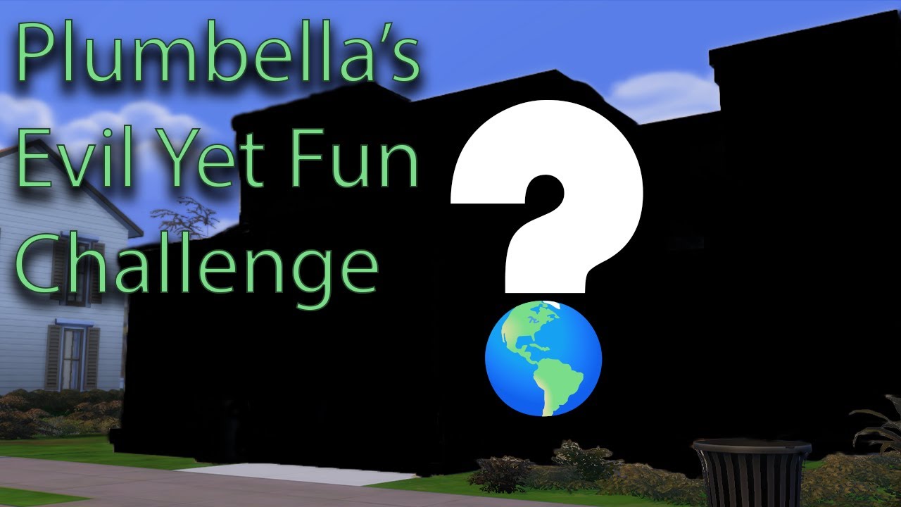 I Tried Plumbella's Evil Build Challenge 😐 | Rebuilding All Worlds 🌎 ...
