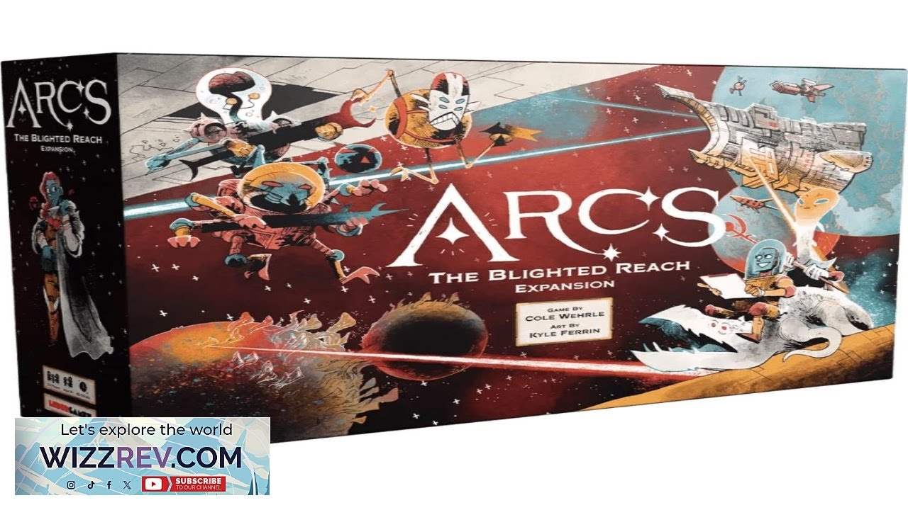 Arcs: The Blighted Reach: Campaign Expansion Review - YouTube