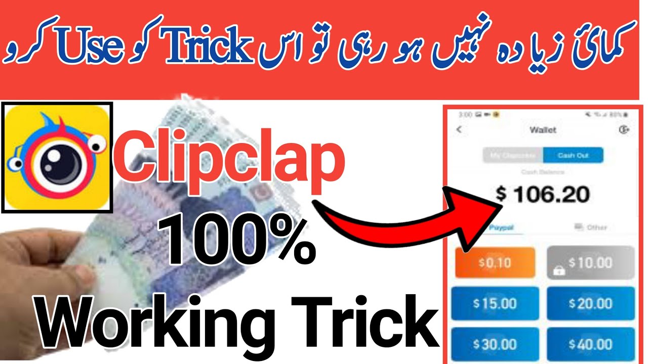 How to earn money from clipclaps fast 2022 | clip clap earn dollar ...