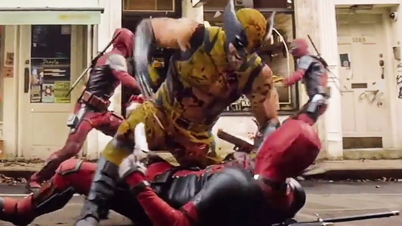 Deadpool and Wolverine vs Deadpool Corps | Most Unique Scene | Full HD ...