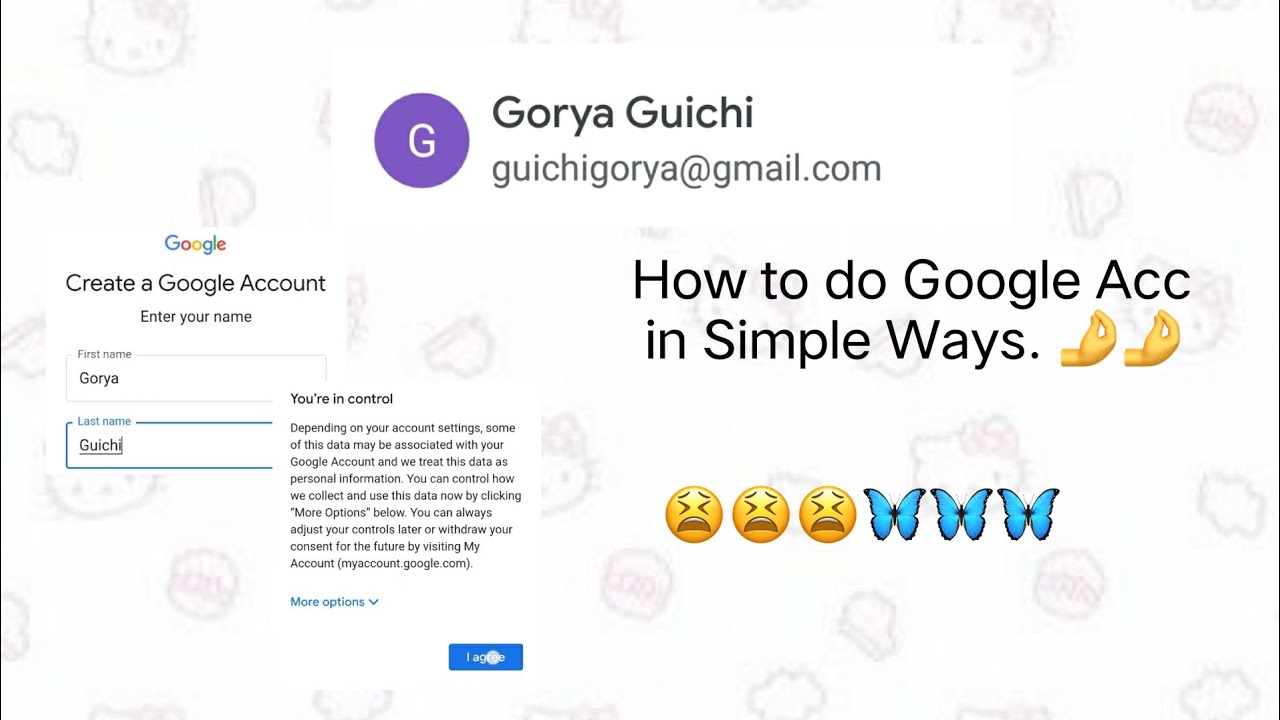 How to do Google Account in Easy Ways🤌🤌 - YouTube