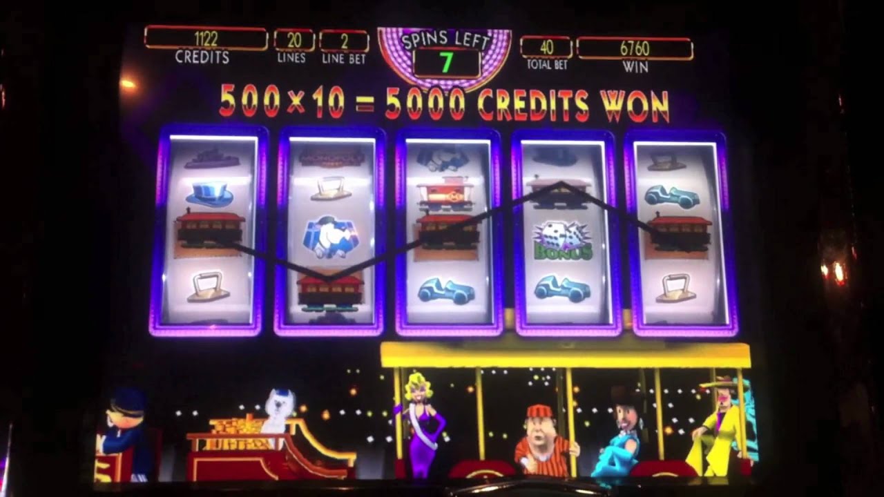 WMS - Monopoly - Jackpot Station - Harrahs Casino - Chester, PA - YouTube