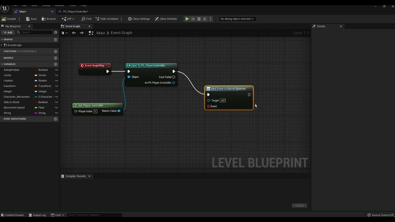 UE5 Blueprints Tutorial 052-5 Bind Event to + Event Dispatchers - YouTube