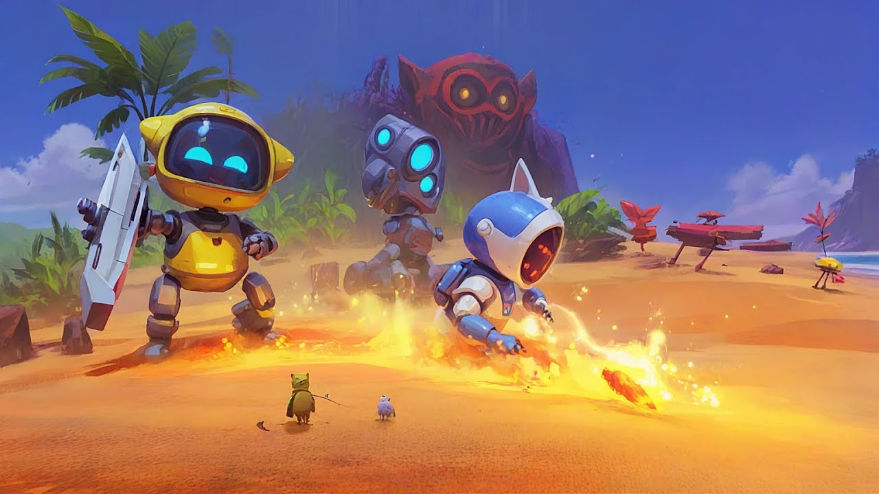 Ratchet and Clank and Rivet in Astro Bot - PS5 - YouTube