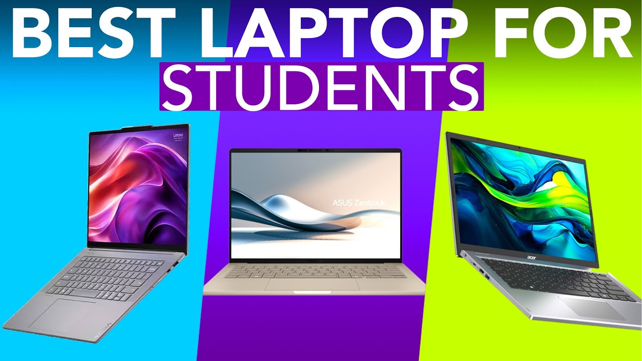 7 Best Budget Laptops for College Students 2025! - YouTube