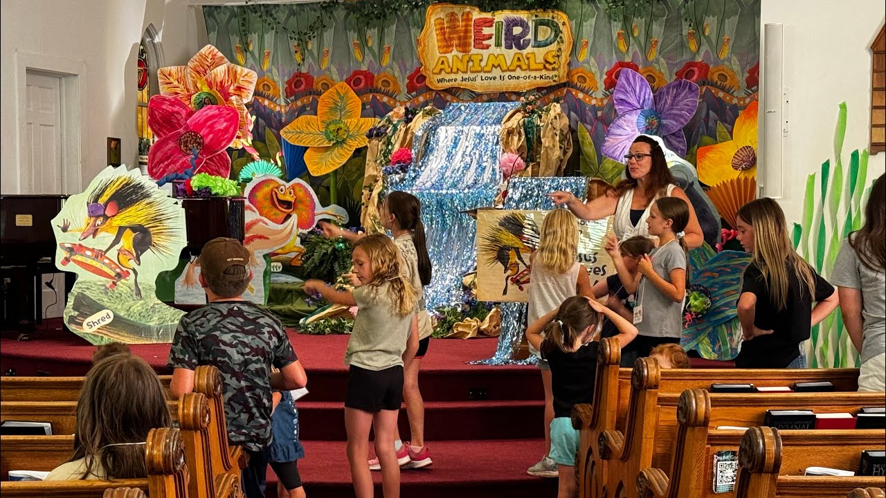 Weird Animals VBS Sunday Celebration - YouTube