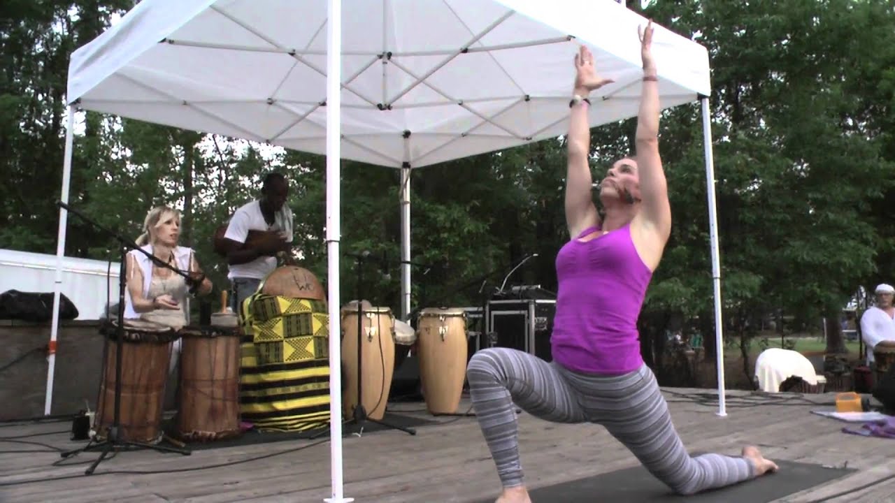 Ashley Halley Yoga - Sustaining the fire within - YouTube