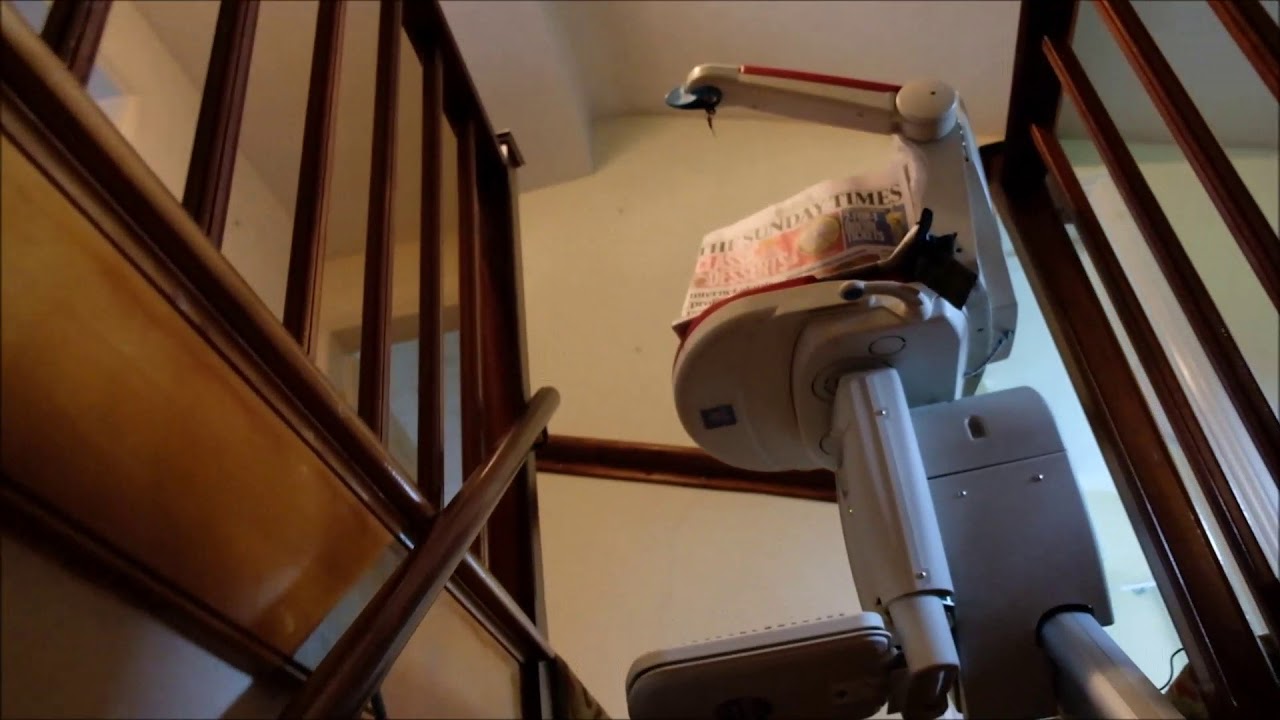 Minivator 1000 Stairlift - YouTube