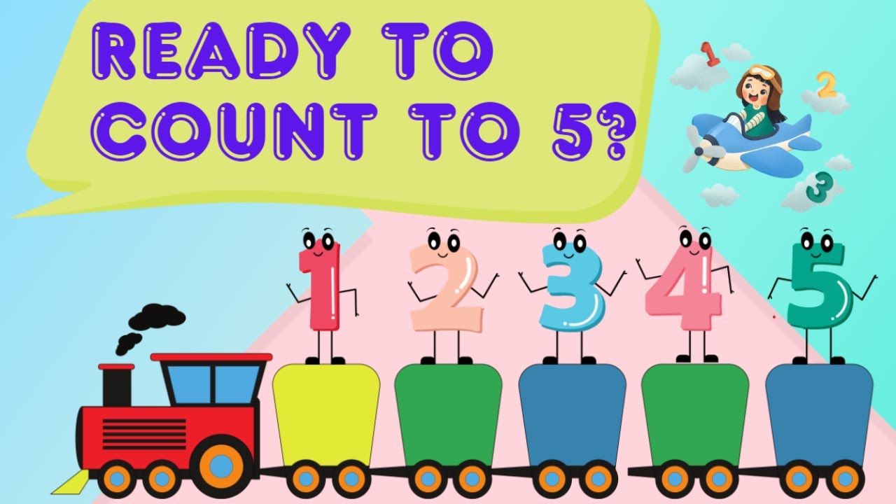 Can You Count to 5? Let's Count Together! | Learn Numbers 1 to 5 with a ...