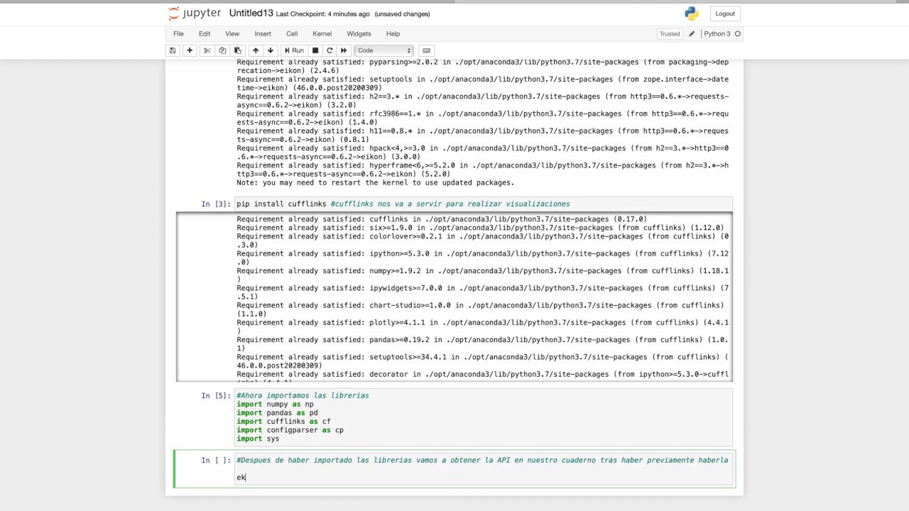 - Datos Financieros en Python - EIkon API - Parte 1 - YouTube