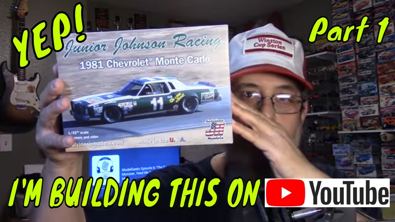 Ep.105 The NASCAR Monte Carlo Model Build Video PART 1(Salvino's JR ...