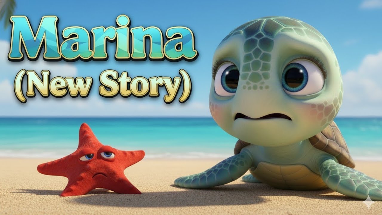 Marina the Brave Turtle | A Big Ocean Dream | Animated Short Film - YouTube