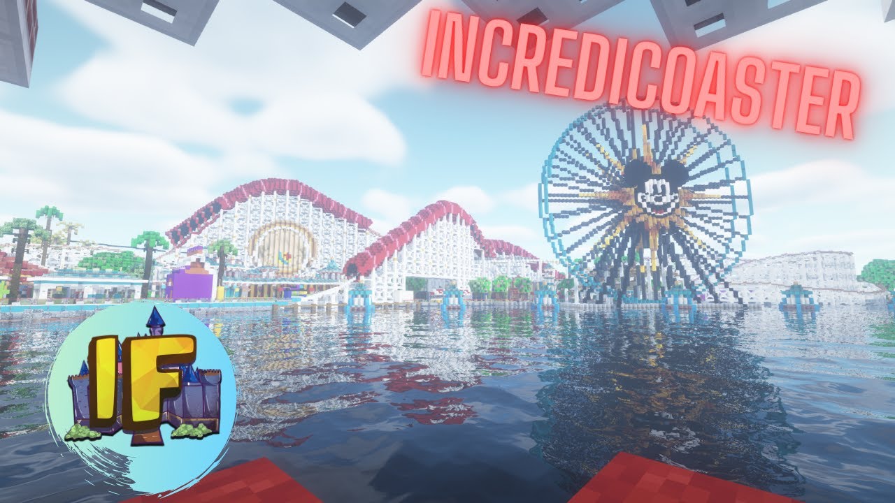 Imagine Fun | Incredicoaster | Minecraft Disneyland - YouTube