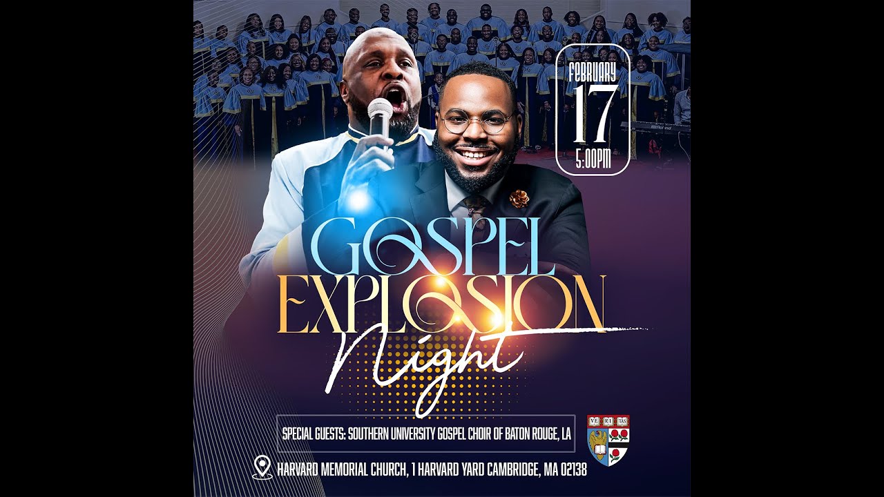 Preview: Gospel Explosion Night at MemChurch, Feb. 17, 2024 - YouTube
