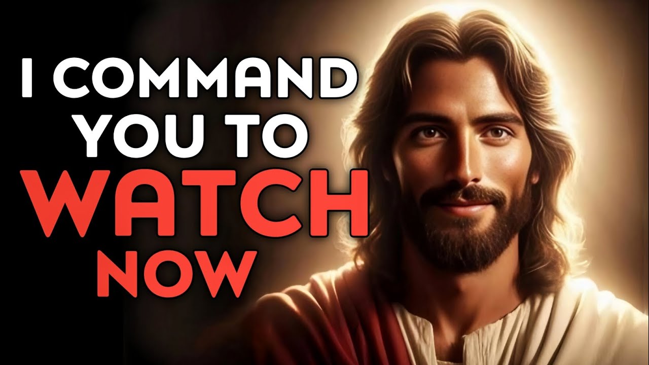 God Says : I Command You To Watch Now | God Message Today | God Message ...