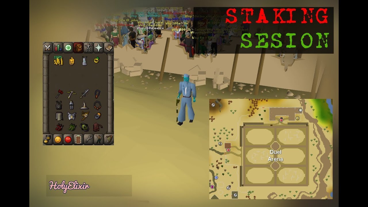 Osrs - Stake (Staking Sesion ) - YouTube