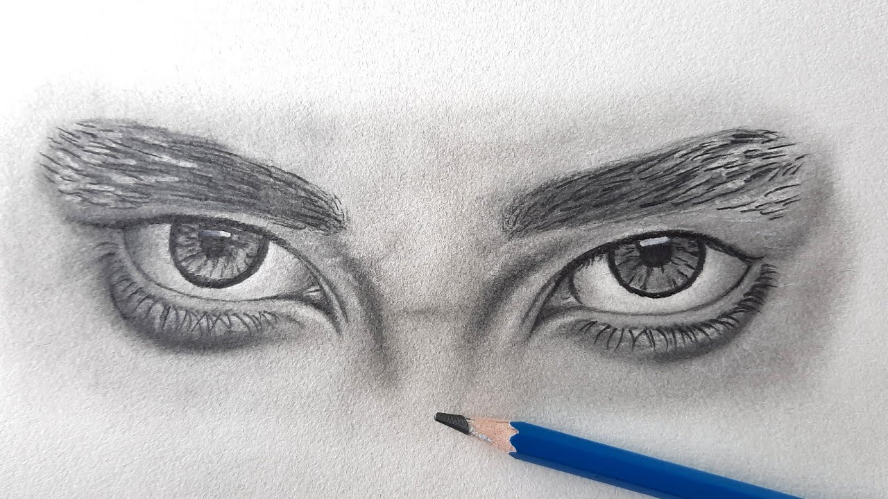 Eyes Drawing. Drawing eyes in an Extraordinary and Easy Way. Drawing ...