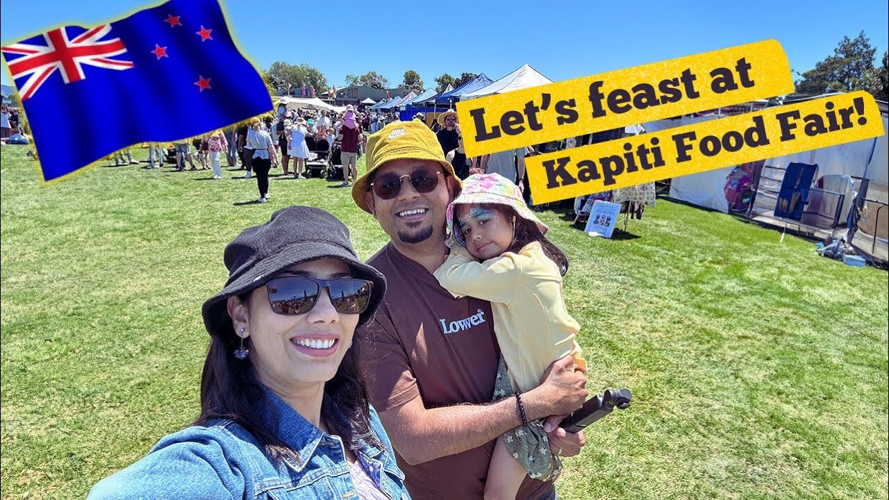 Stunning FOOD Scenes at Kapiti Food Fair🤩| New Zealand Tamil VLOG - YouTube