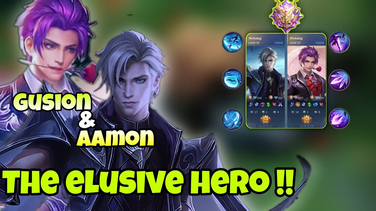 Gusion x Aamon, Who is the best??, Pain item 1 hit Aamon & Gusion ...