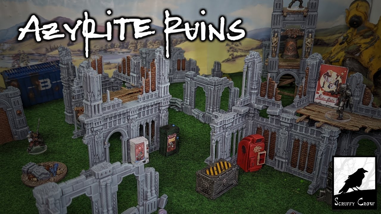 Azyrite Ruins - Build and Paint - Great Kit - YouTube