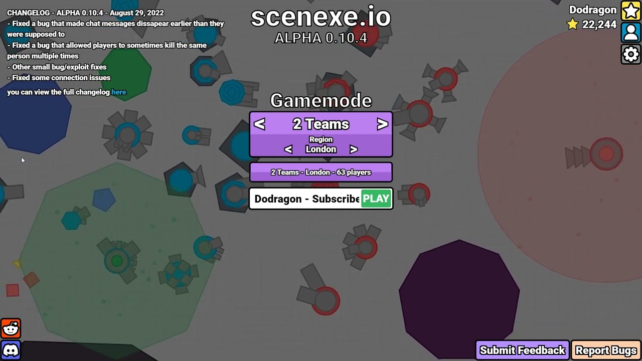 Scenexe.io #3 The update. - YouTube