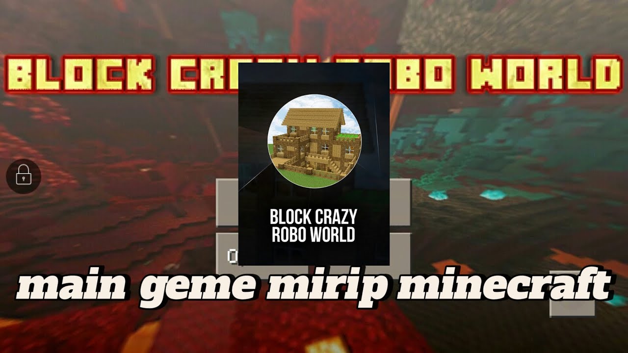 Part 1 main geme mirip minecraft😲||block crazy - YouTube